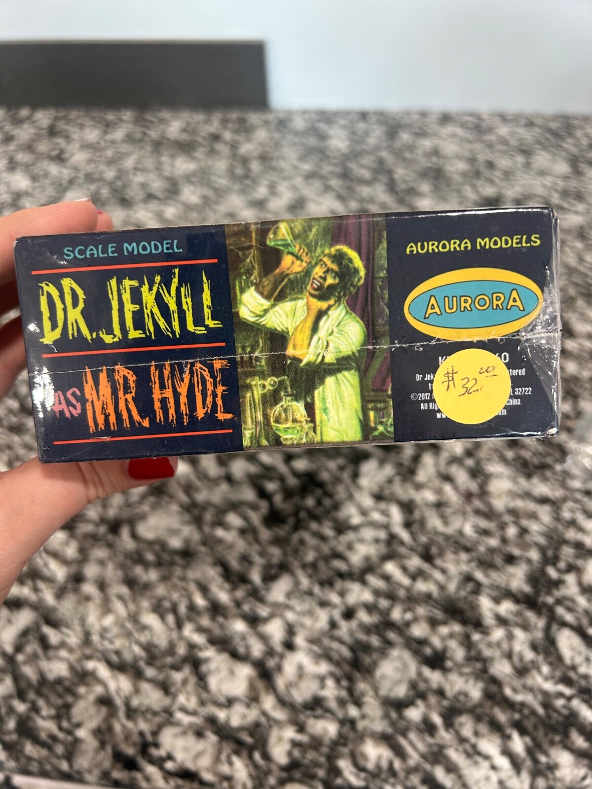 Aurora Moebius 1/8 Scale Dr Jekyll as Mr Hyde Plastic Model Kit 460 New ...