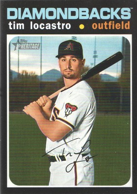2020 Topps Heritage Baseball #698 Tim Locastro | eBay