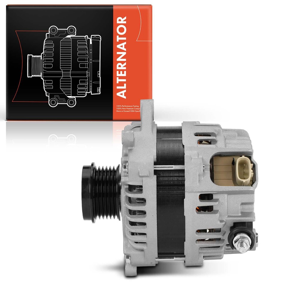 Alternator for Subaru Crosstrek 2.0L Legacy Outback 2.5L 130A 12V CW 6 ...