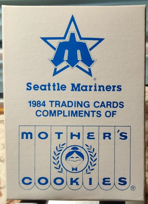 1984 Mother's Cookies Baseball Card Set of Seattle Mariners (NM) Free ...