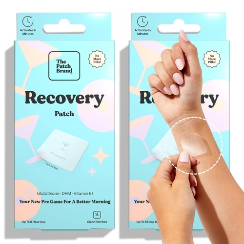 The Patch Brand Recovery Patches | Supports Morning After with Vitamin ...