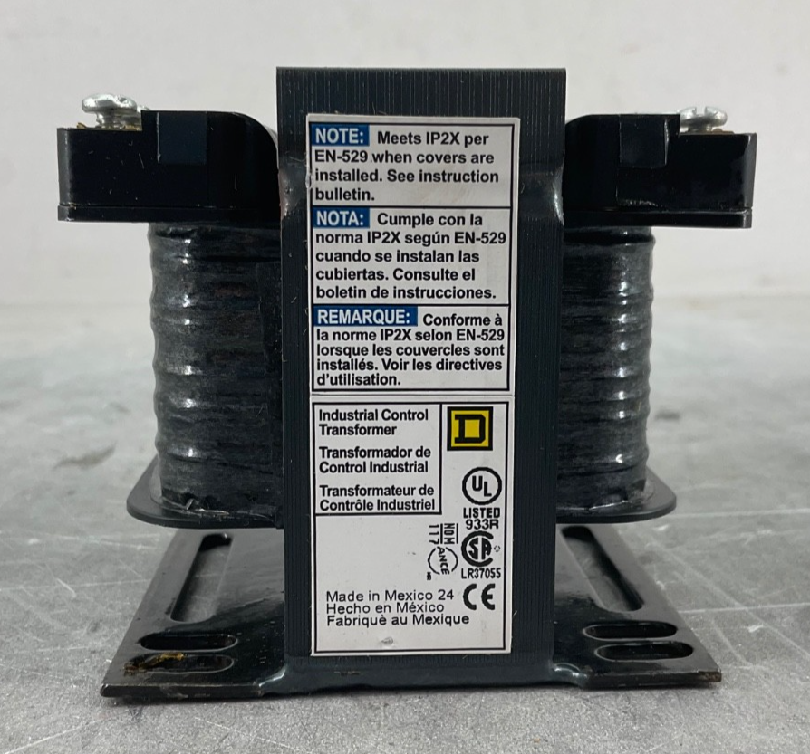 SQUARE D 9070T100D1 TRANSFORMER CONTROL 100VA 240/480V-120V NEW | eBay