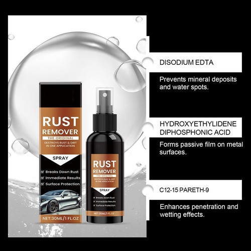 Dissolvant de rouille nettoyant m tal solution inodore utilisation ...