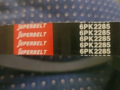 6PK2285 SUPERBELT Serpentine Belt Jeep Wrangler Mazda 3 5 CX7 Chevrolet ...