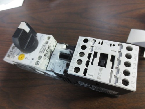 EATON XTPR001BC1 STARTER + XTCE007B10 CONTACTOR + OXM12DM + XTPAXFA11 ...