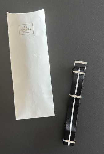 Omega Genuine Nato Strap Lug Width 21Mm 22Mm Planet Ocean Seamaster ...