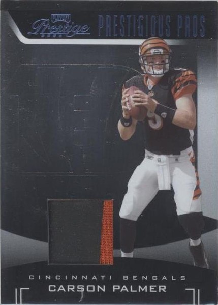2006 Playoff Prestige - Prestigious Pros Black Materials #PP-12 Carson ...