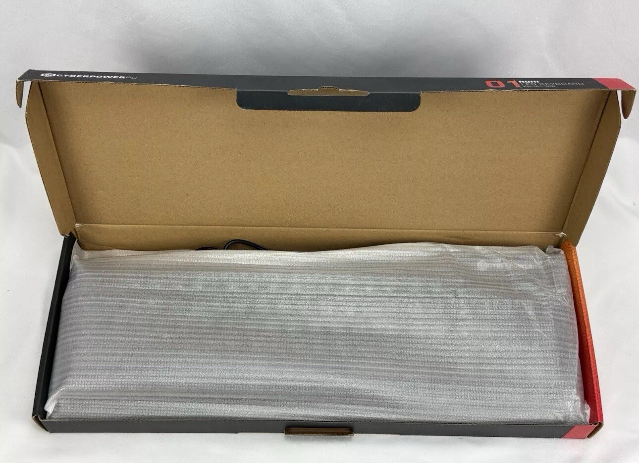 CyberpowerPC Play Ready NOHI 01 Wired Keyboard KB-161-306- LED Gaming ...