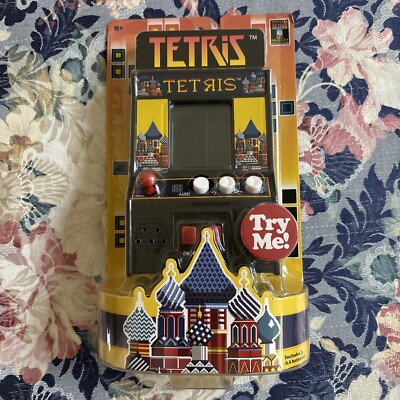 NEW TETRIS Mini Arcade Game Classic Electronic Video Game Retro Basic ...