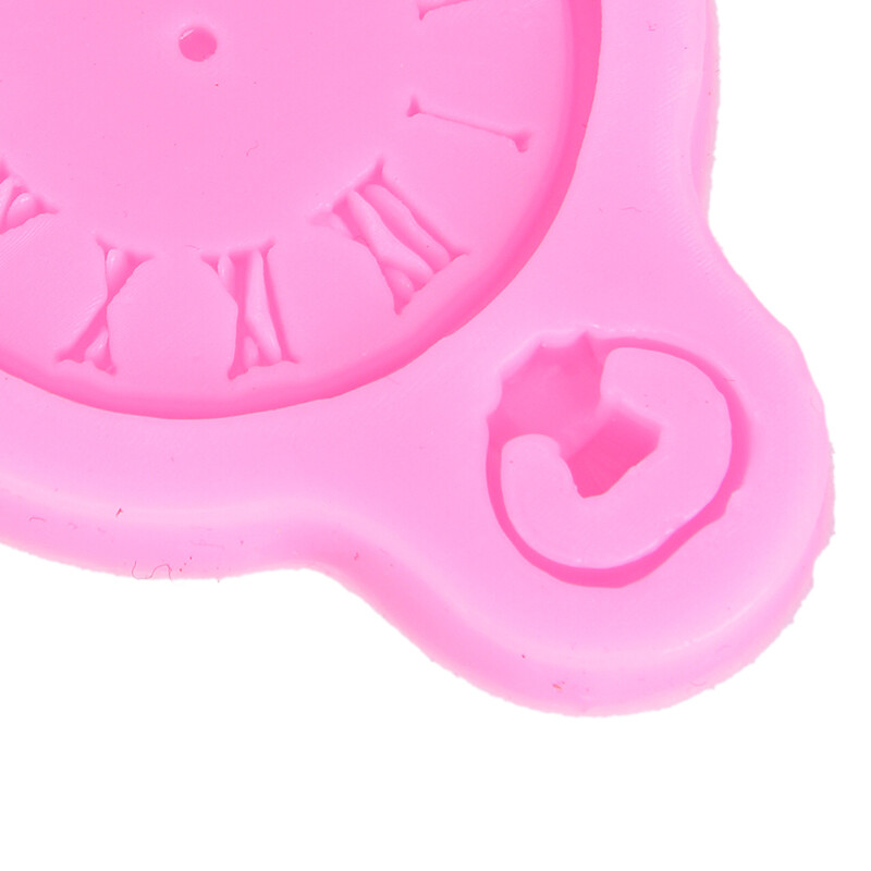 1PC Clock Silicone Molds Cupcake Fondant Decorating Tools Cookie ...