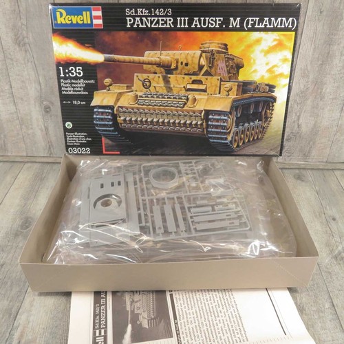 REVELL 03022 - 1:35 - Sd. Kfz. 142/3 Panzer III Ausf. M Flamm - OVP - # ...