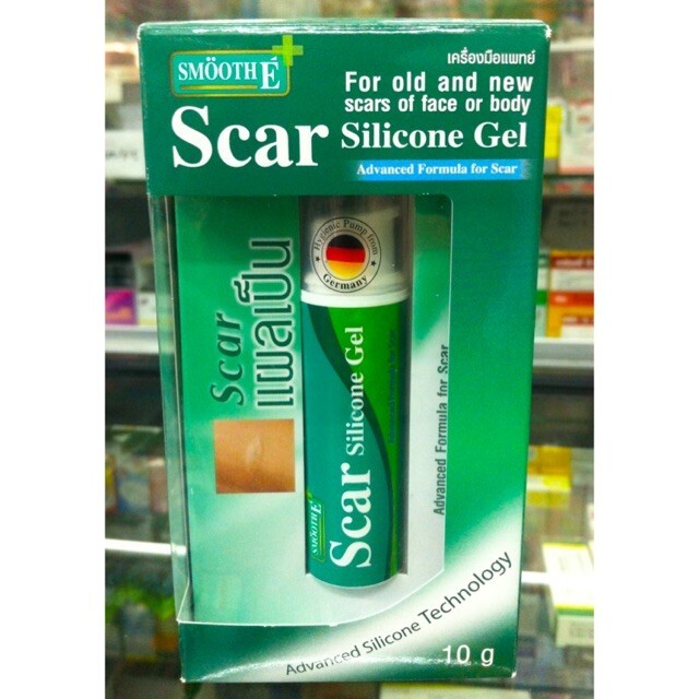 Smooth E Scar Silicone Removal Cream Gel Skin Care Keloid Wound Stretch ...