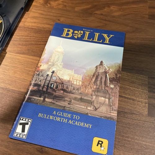Bully (Sony PlayStation 2 PS2) Complete CIB Map & Manual Black Label ...