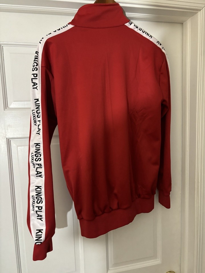 Kingsplay Luxury Medium Red Zip-up | eBay