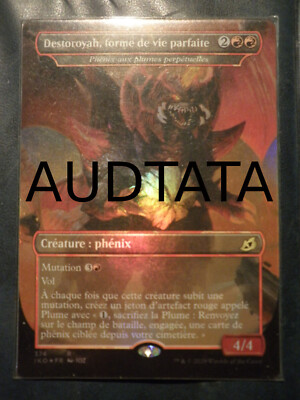 mtg magic destoroyah perfect lifeform everquill FOIL FRENCH vf fr forme ...