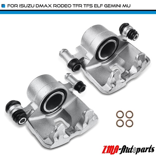 2pcs Front Brake Calipers for Isuzu D-MAX TFR ELF NHR6 Gemini JT MU ...