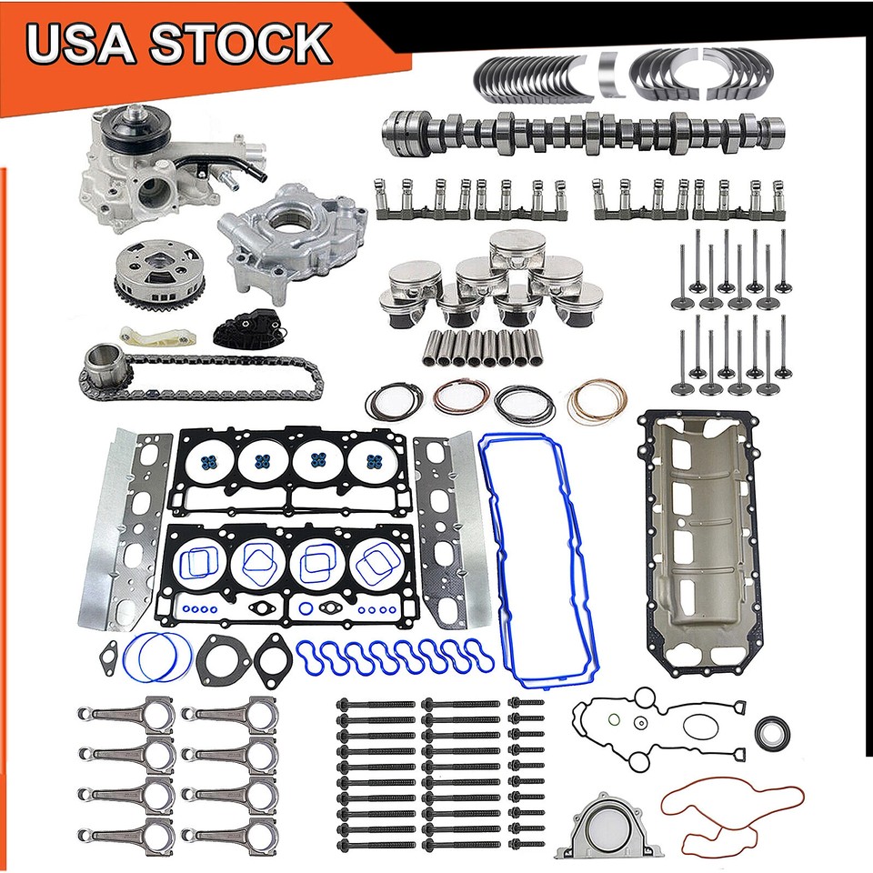 MDS Lifters Kit Engine Rebuild Pistons Rods kit For 2009-2015 Ram 1500 ...