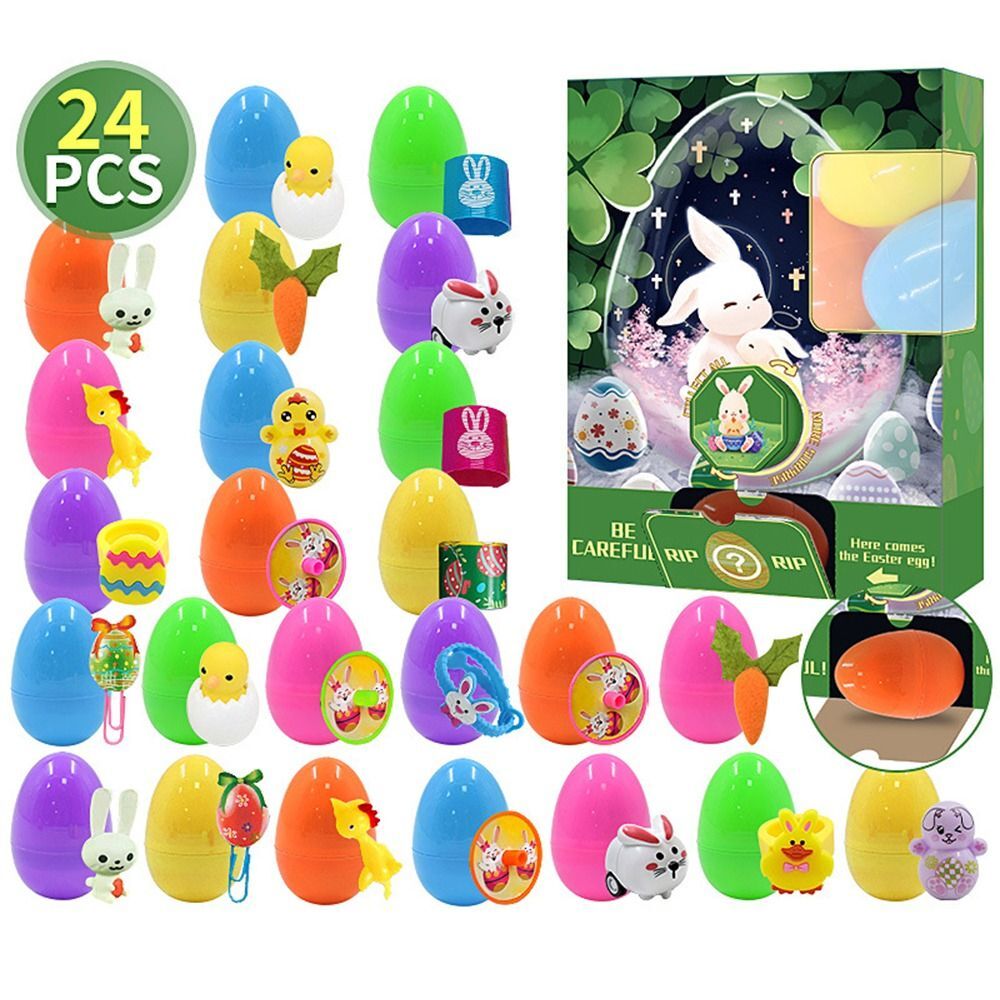 Guess Blind Bag Eggs Toys Simulation Animal Figure Cute Easter Egg ...