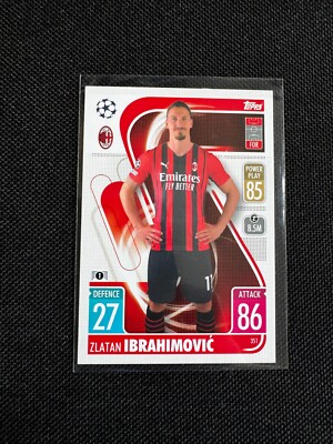 2021-22 Topps Match Attax UCL Zlatan Ibrahimovic #351 | eBay