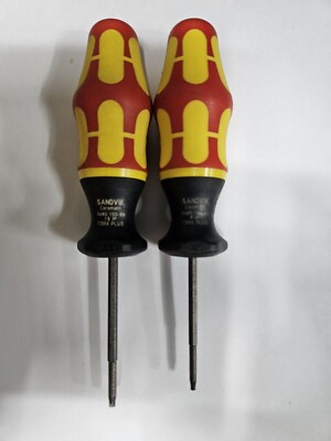SANDVIK Used 5680 100-06 15IP,9IP Torx Plus Screwdriver 2pcs | eBay
