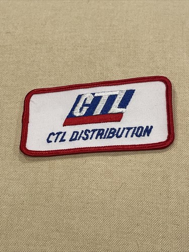 CTL Trucking Transport Motor Freight Trucker Iron On Patch Hat 80s Rare ...
