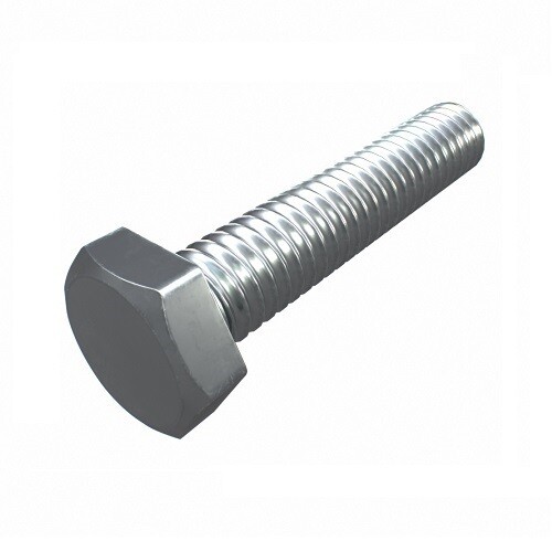 M8 x 70mm Hex Set Screw Class 8.8 Zinc Plated - Pack of 100 | eBay ...