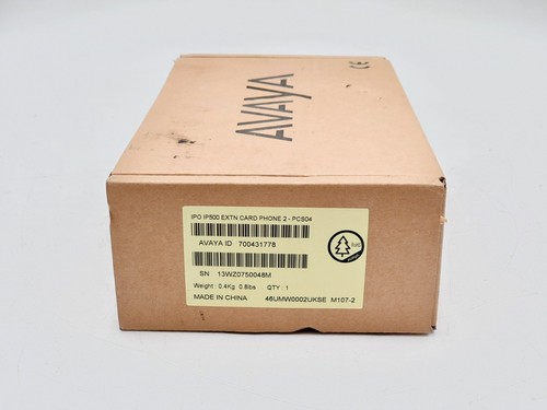 AVAYA IPO IP500 Phone 2 Extension Card 700431778 | eBay