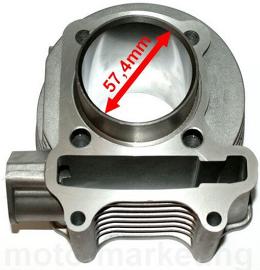 150 cc RACING CILINDRO GRUPPO TERMICO KIT SET per TGB 303R 303 R ...