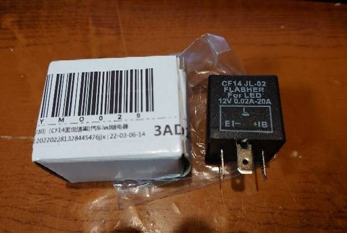 3-Pin CF14 JL-02 EP35 Car LED Flasher Relay Fix Turn Signal Hyper Flash ...