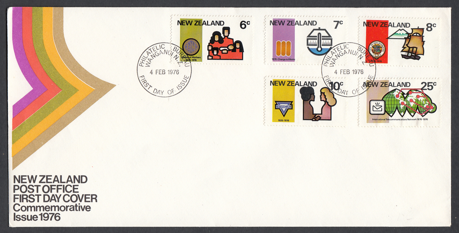 Australia Envelopes First Day FDC Yvert 654/658 - Commemorative 1976 | eBay