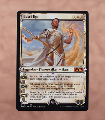 MTG :: Basri Ket :: M21 #286 | eBay Australia