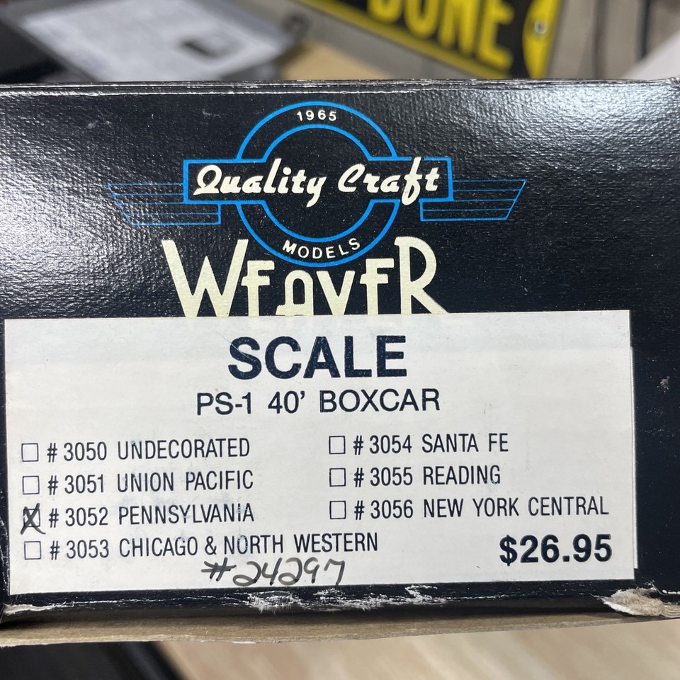 WEAVER 2 RAIL , 4 cars , WARTIME GONDOLA , BOX , WOOD REFER, COAL CARS ...