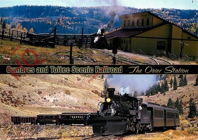 Picture Postcard> CUMBRES AND TOLTEC SCENIC RAILROAD, OSIER STATION | eBay
