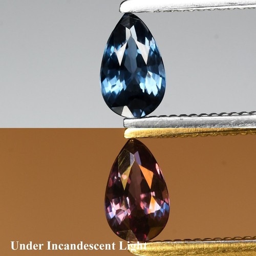 💎 0.31ct VVS Pear Natural Color Change Garnet - Unheated, Madagascar Gem | eBay