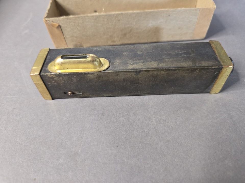 Vtg Army Locators Level Engineers Hand Sighting Land Surveyor + Box ...