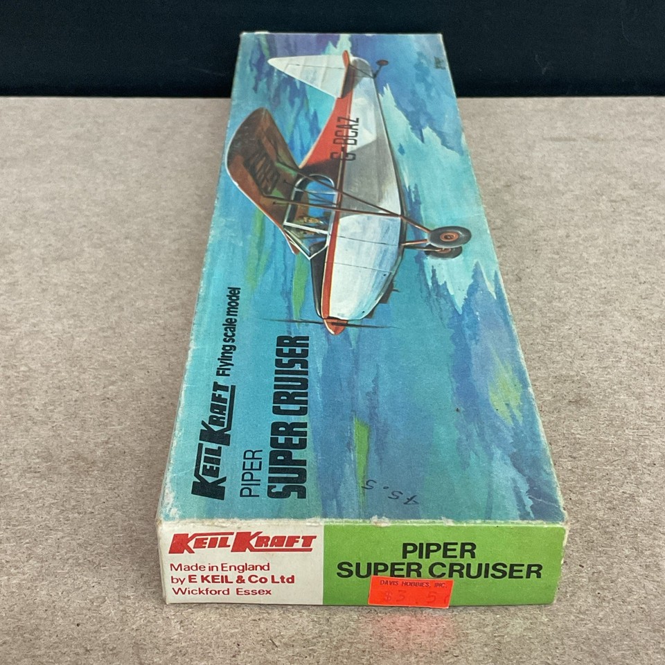 Keil Kraft Piper Super Cruiser G-BCAZ No. 0057 Flying Scale Wood Model ...