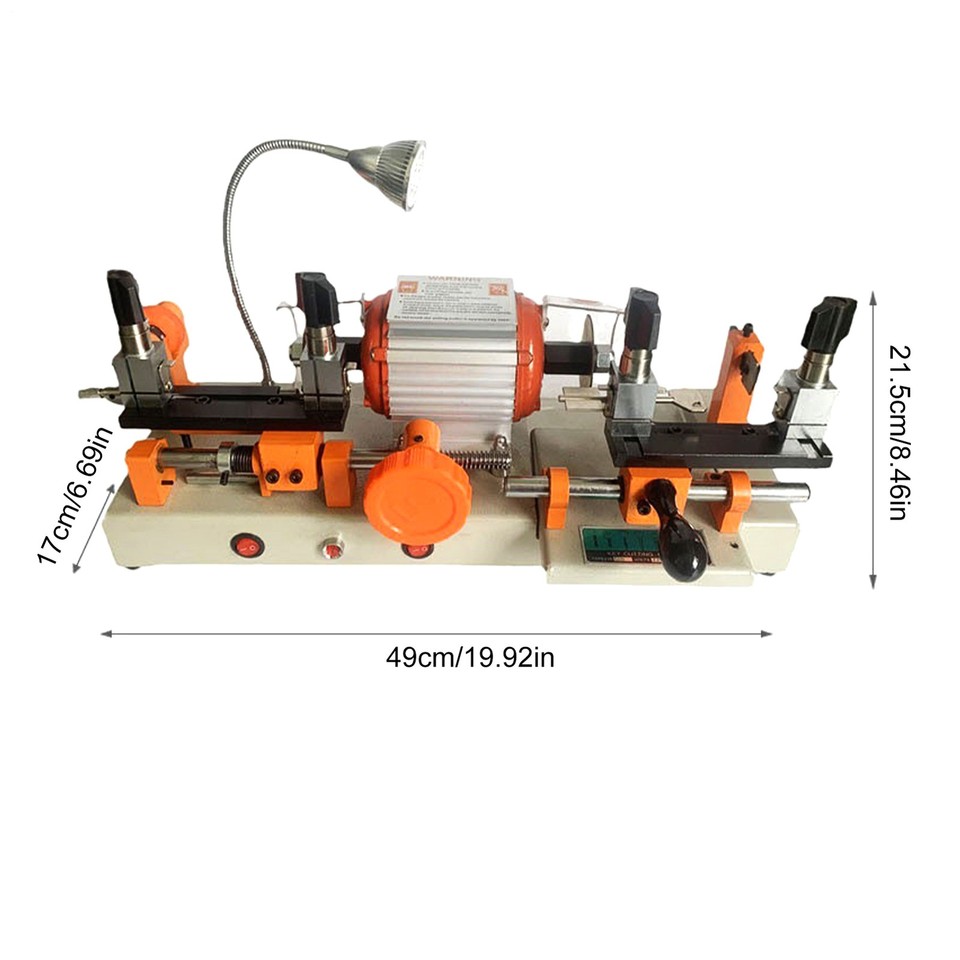 Two-sided Key Cutting duplicating Machine Cutter Car Key Copier ...