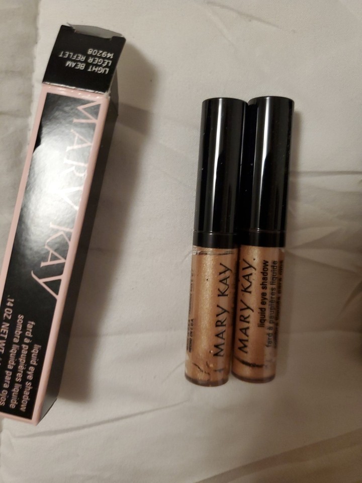 mary kay liquid eye shadow light beam Nib 2 Containers .14oz IN EACH | eBay