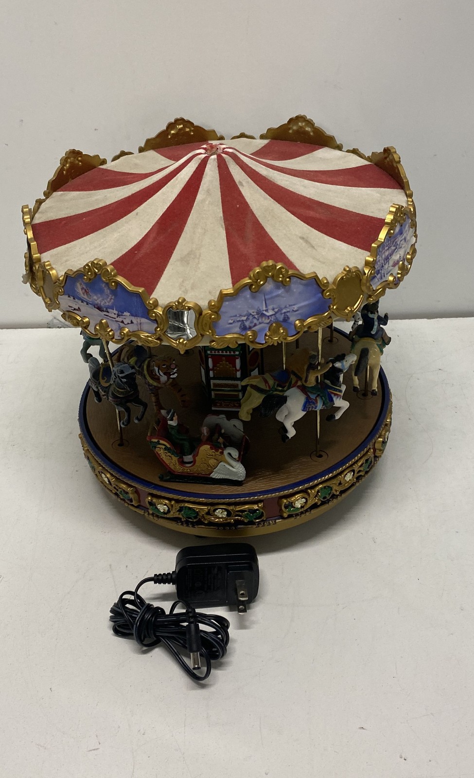 Mr Christmas Holiday Around The Carousel | eBay