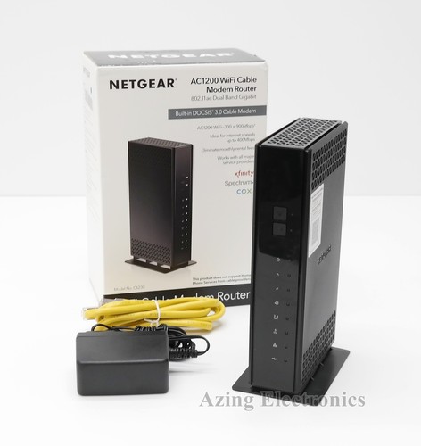 NETGEAR C6230 AC1200 Cable Modem Router 606449147490 | eBay