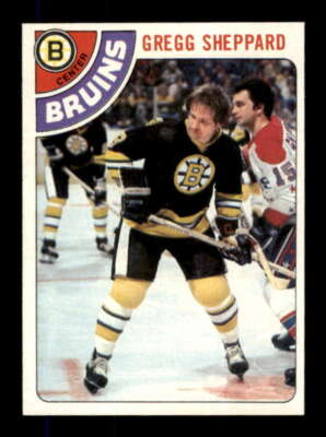 1978-79 Topps #18 Gregg Sheppard NM/NM+ Bruins 540872 | eBay
