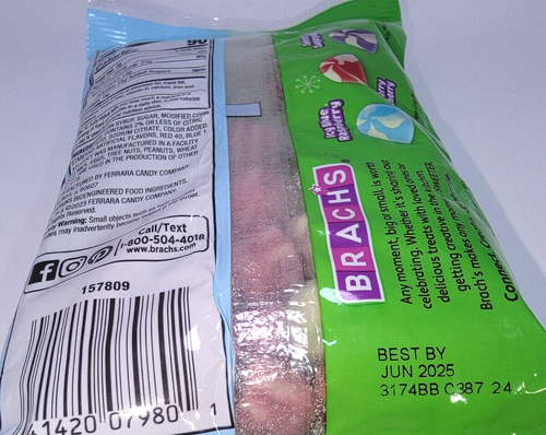 Brach's Elf Swirly Twirly Gum Drop Candy 8 oz bag - SEE EXP IN PHOTOS ...