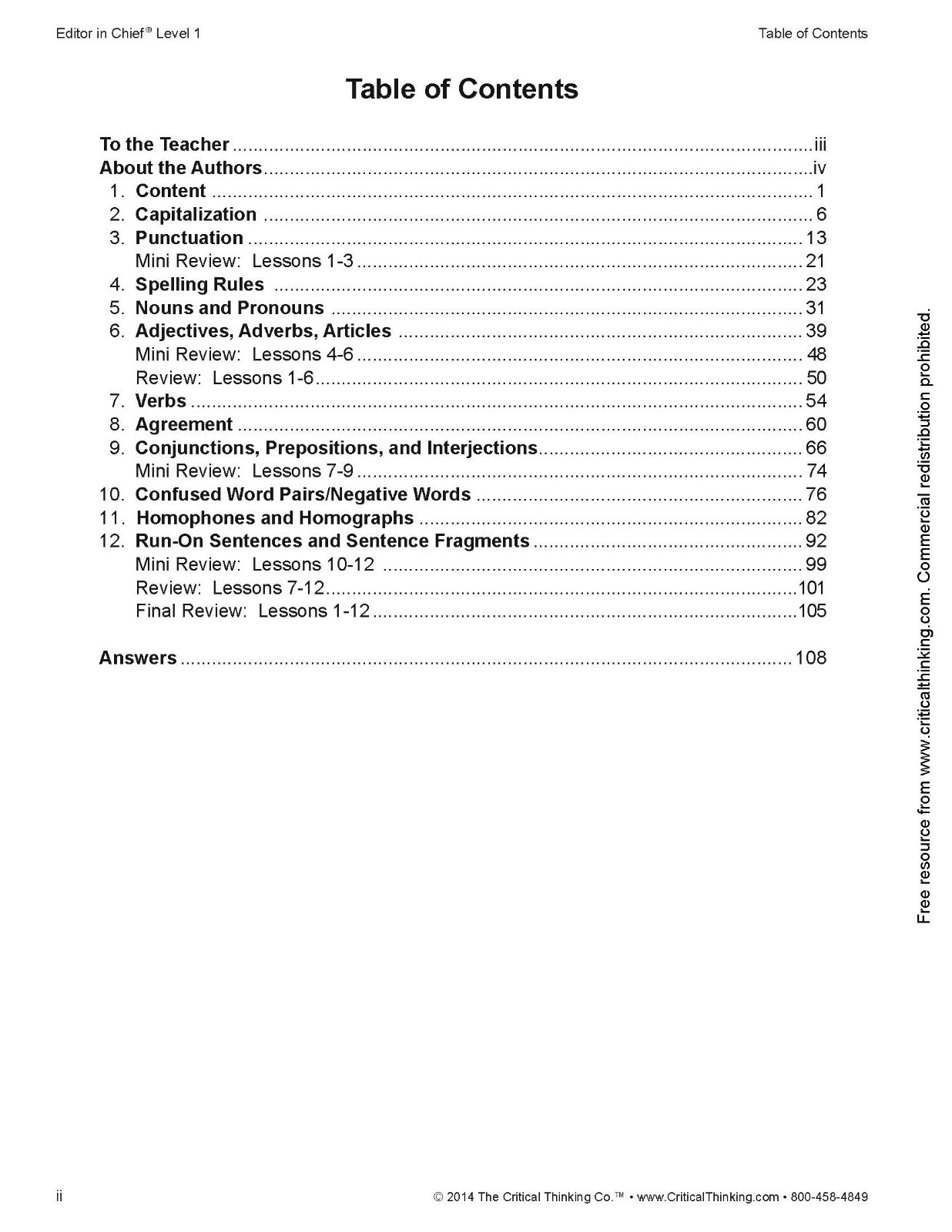 Editor in Chief Ser.: Editor in Chief Level 1 : Grammar Disasters and ...