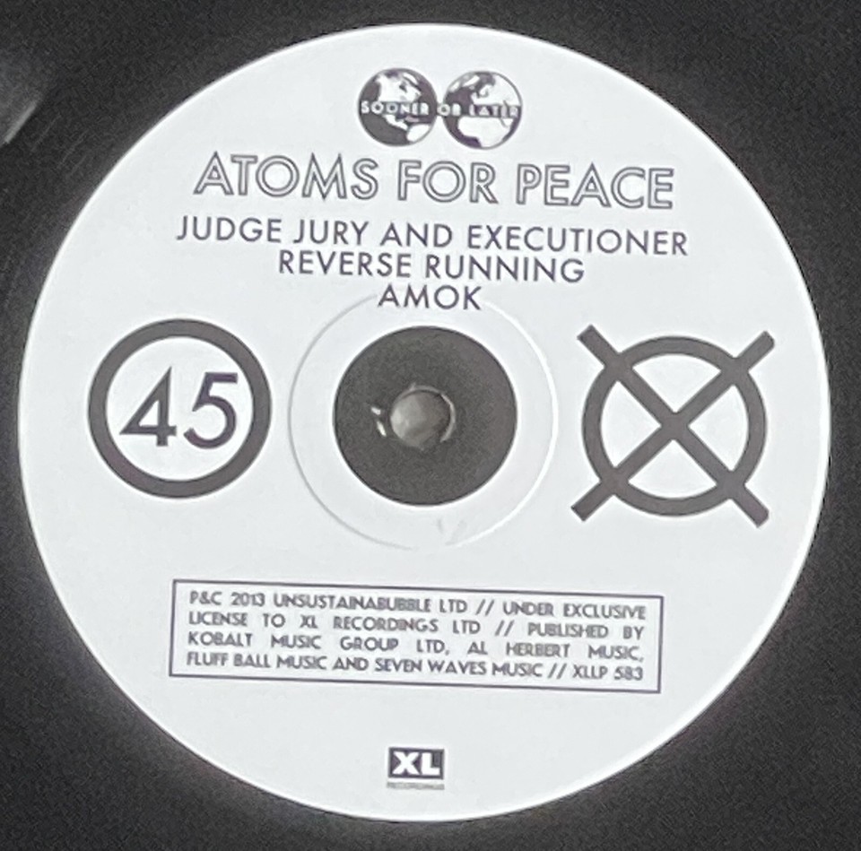 Atoms For Peace ‘Amok’Vinyl Record Indie IDM [XLLP583] 634904158316| eBay