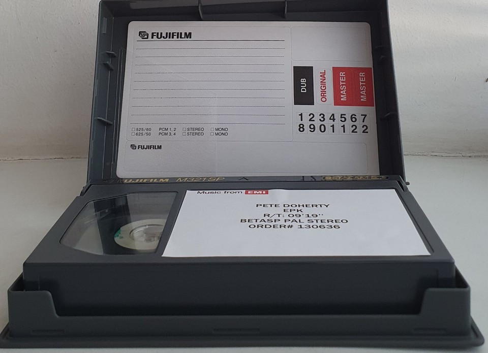 PETE DOHERTY - EPK (PROMO, Betacam SP, PAL, Stereo) | eBay