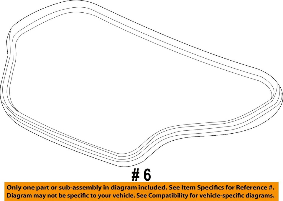GM OEM 16-23 Camaro Trunk Lid Lid Components-Weatherstrip 84126266 | eBay