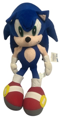 Toy Network Sonic Plush Toy Network Jumbo Large 2000 20” New | eBay