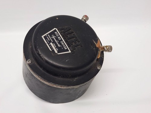 Vintage Altec Lansing 802-8D 8 Ohm Compression Horn Driver VOTT | eBay
