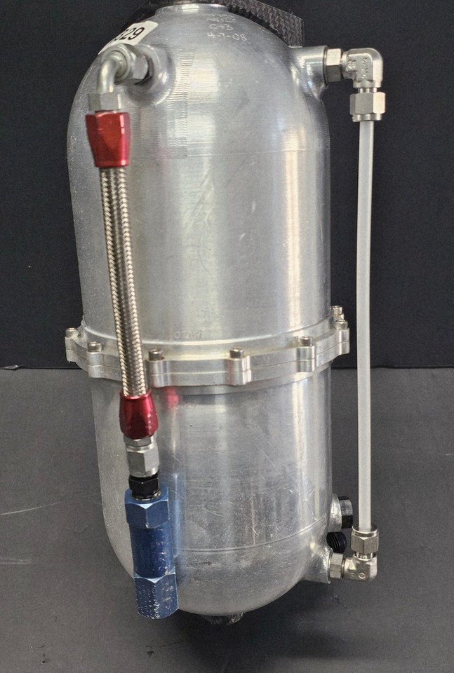 Hendricks Billet Radiator Overflow Tank with PRV Racing Nascar Hot Rod ...