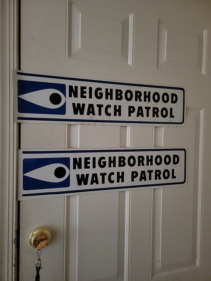 Magnetic Neighborhood Watch Sign For Car/Truck Door. | eBay